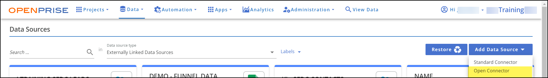 Open Connector – Help Center