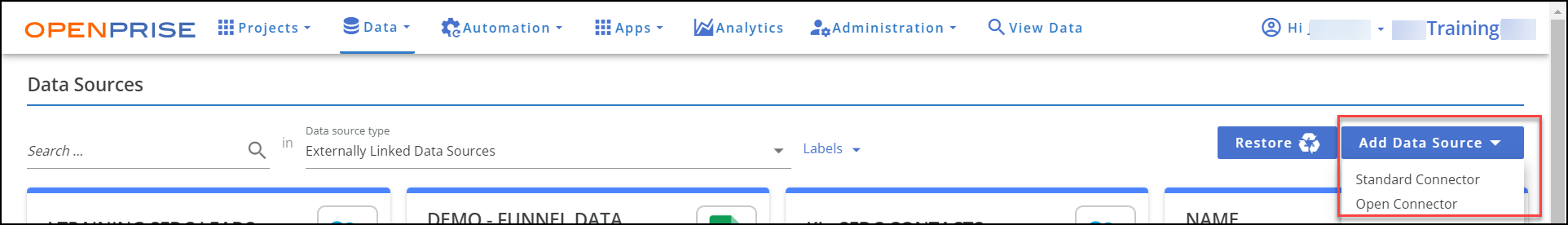Open Connector – Help Center